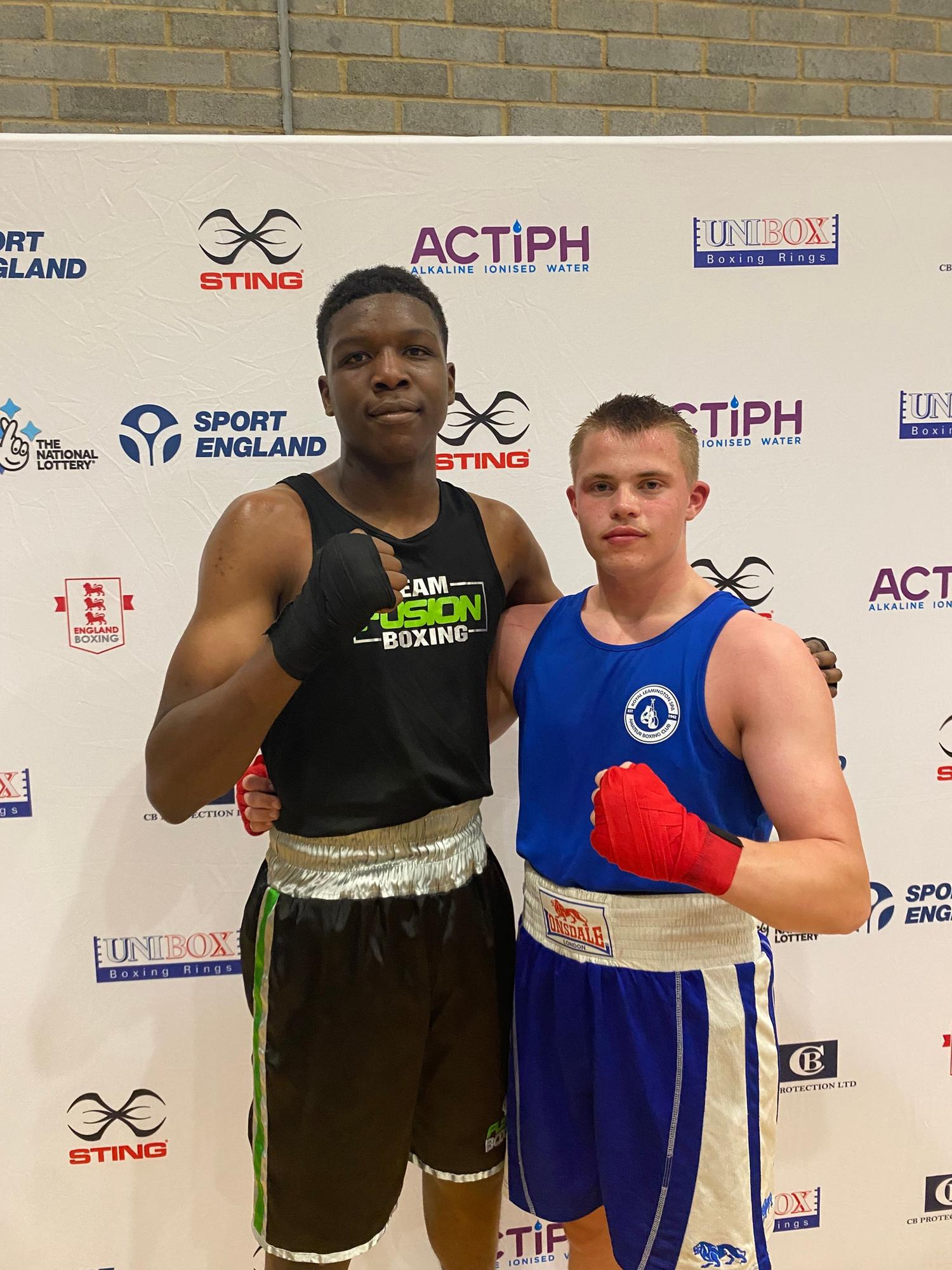 Bronze for Leamington boxers