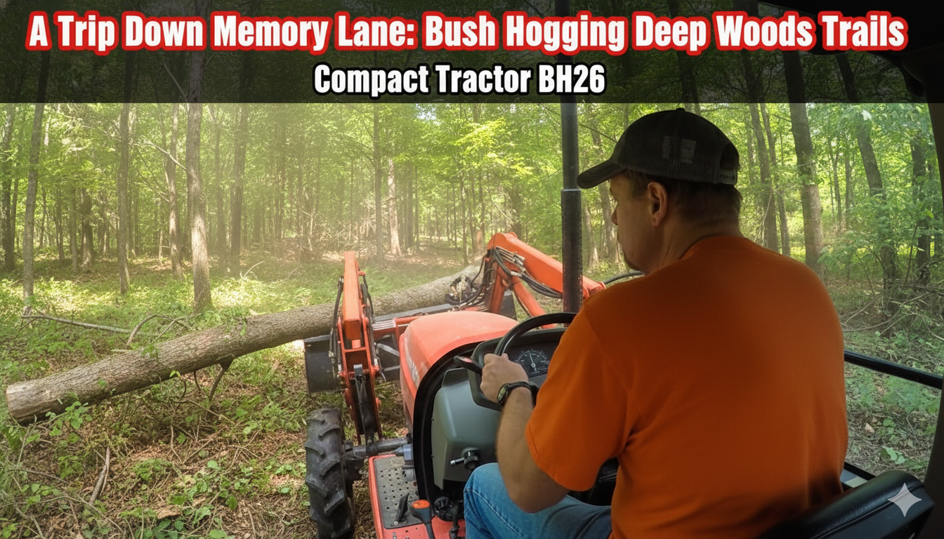 A Trip Down Memory Lane: Bush Hogging Deep Woods Trails – Compact ...