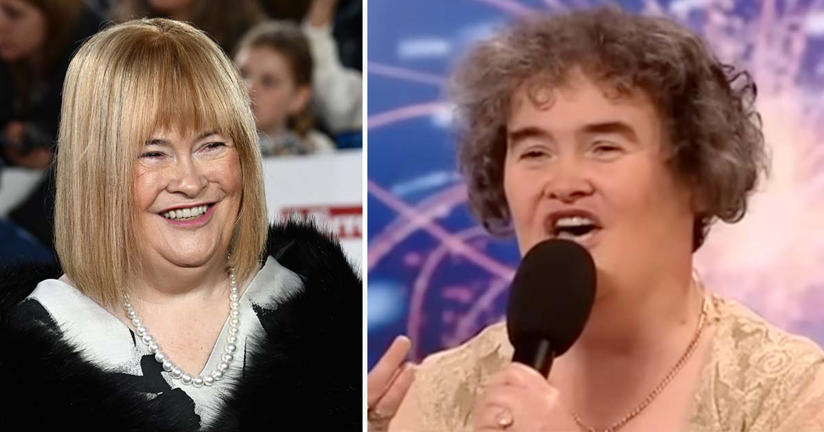 Susan Boyle looks almost unrecognizable as she debuts striking new look