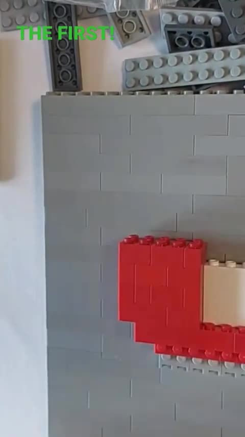 YouTube-Play-Button aus Lego #lego #legomoc #tutorial #cool #shorts # ...