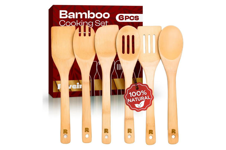 These bamboo kitchen tools are a healthier alternative to plastic — and ...