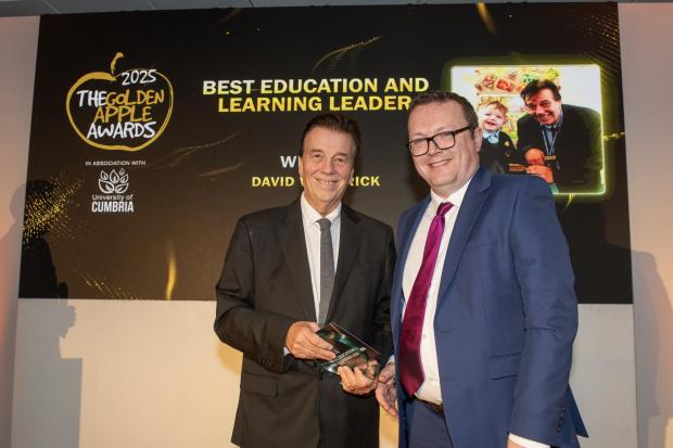 Headteacher who helped create primary school 20 years ago is named best ...