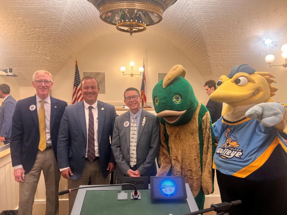 Walleye fishing fuels a push for new Ohio state symbol