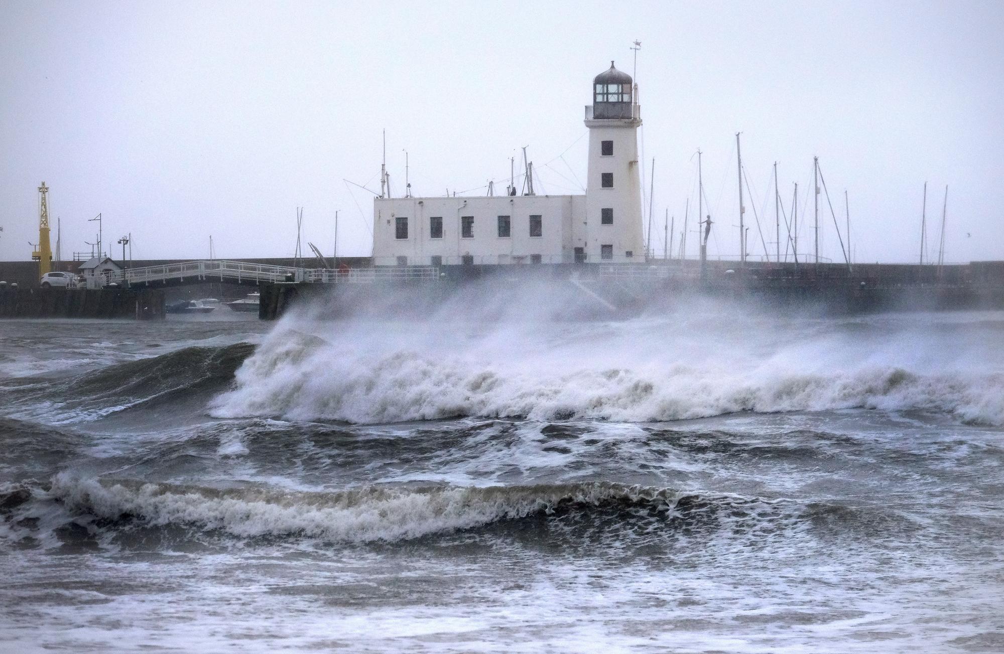 Storm Benjamin causes weather warnings across Scarborough, Whitby and ...