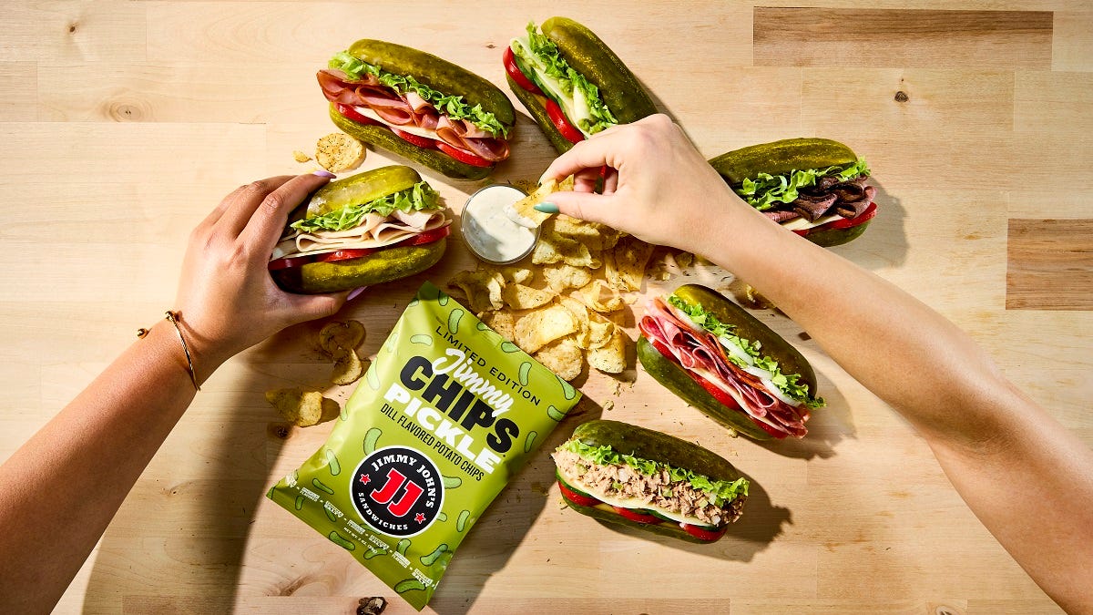 Jimmy John's brings back its puckering pickle sandwich for a limited time