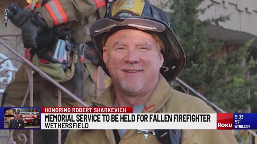 Memorial service to be held to honor fallen Wethersfield firefighter