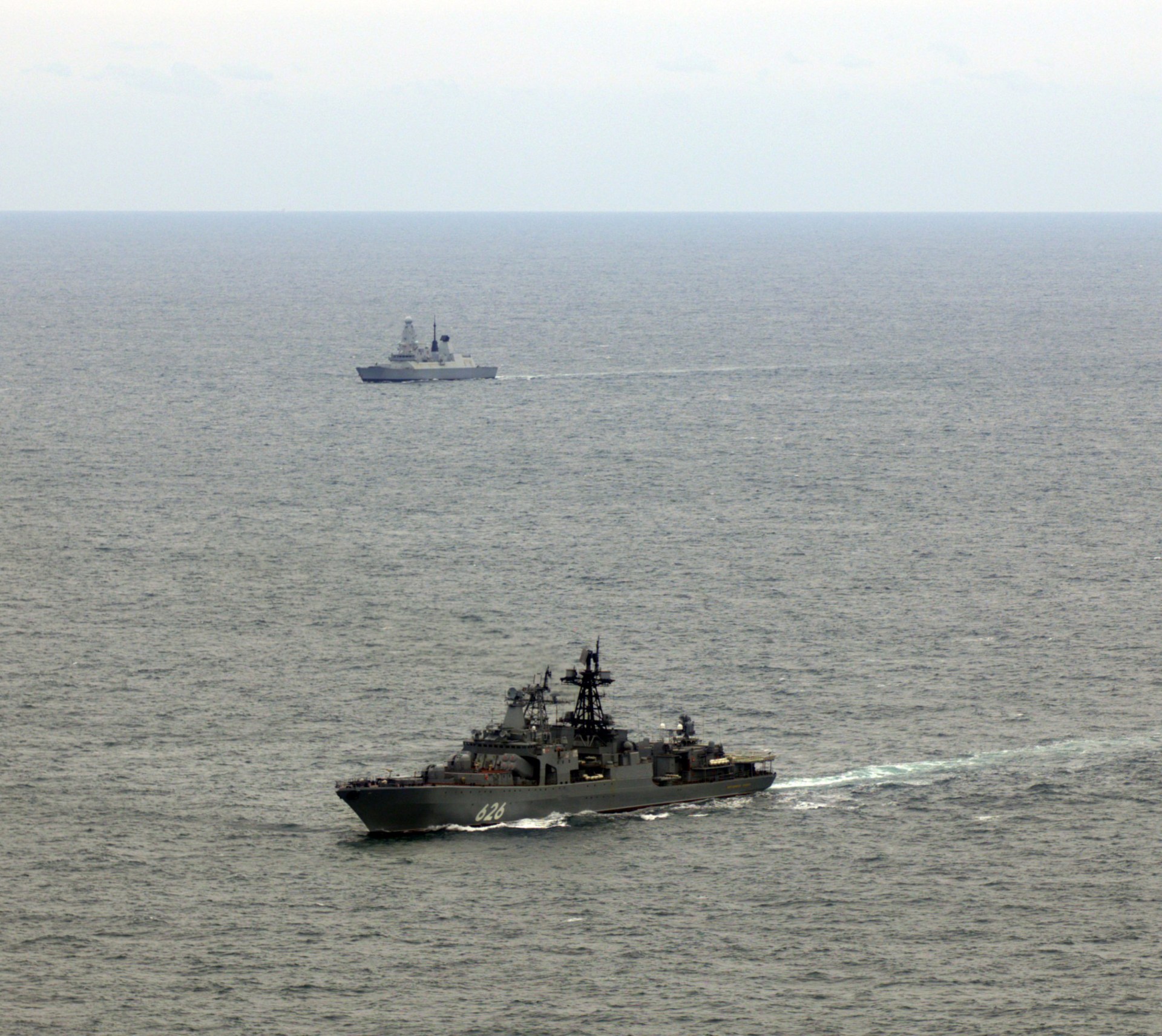 Royal Navy Monitors Russian Warship in UK Waters