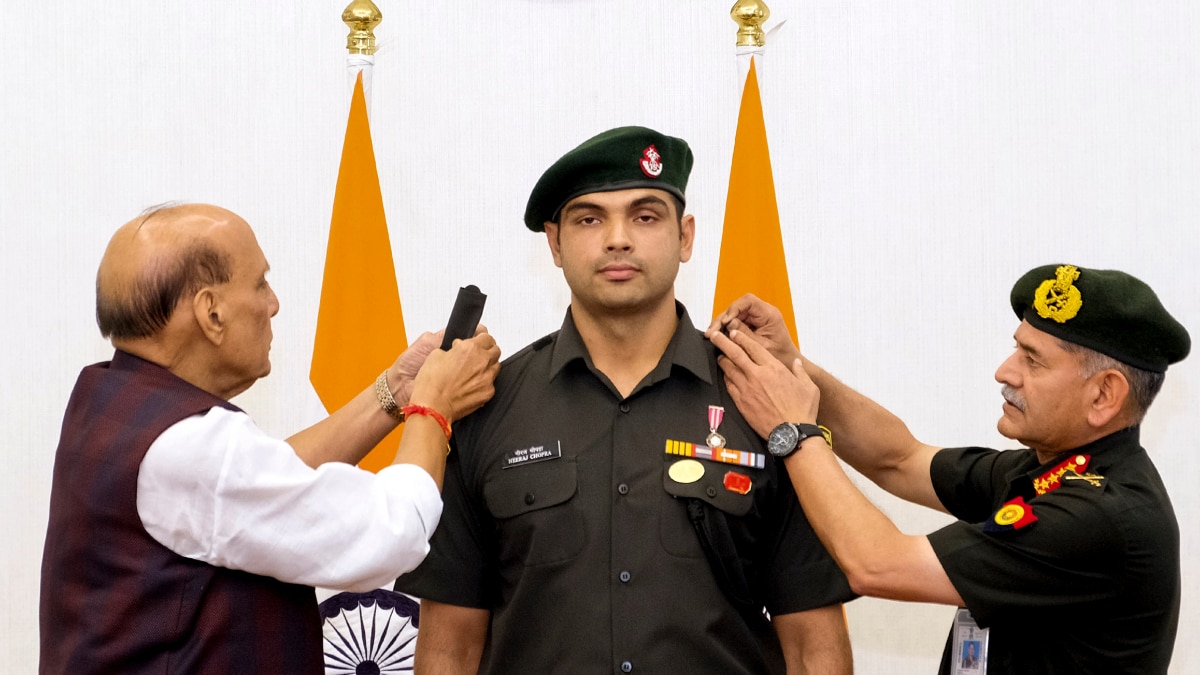 Javelin Throw Olympic Gold Medallist Neeraj Chopra Conferred Lt Colonel ...