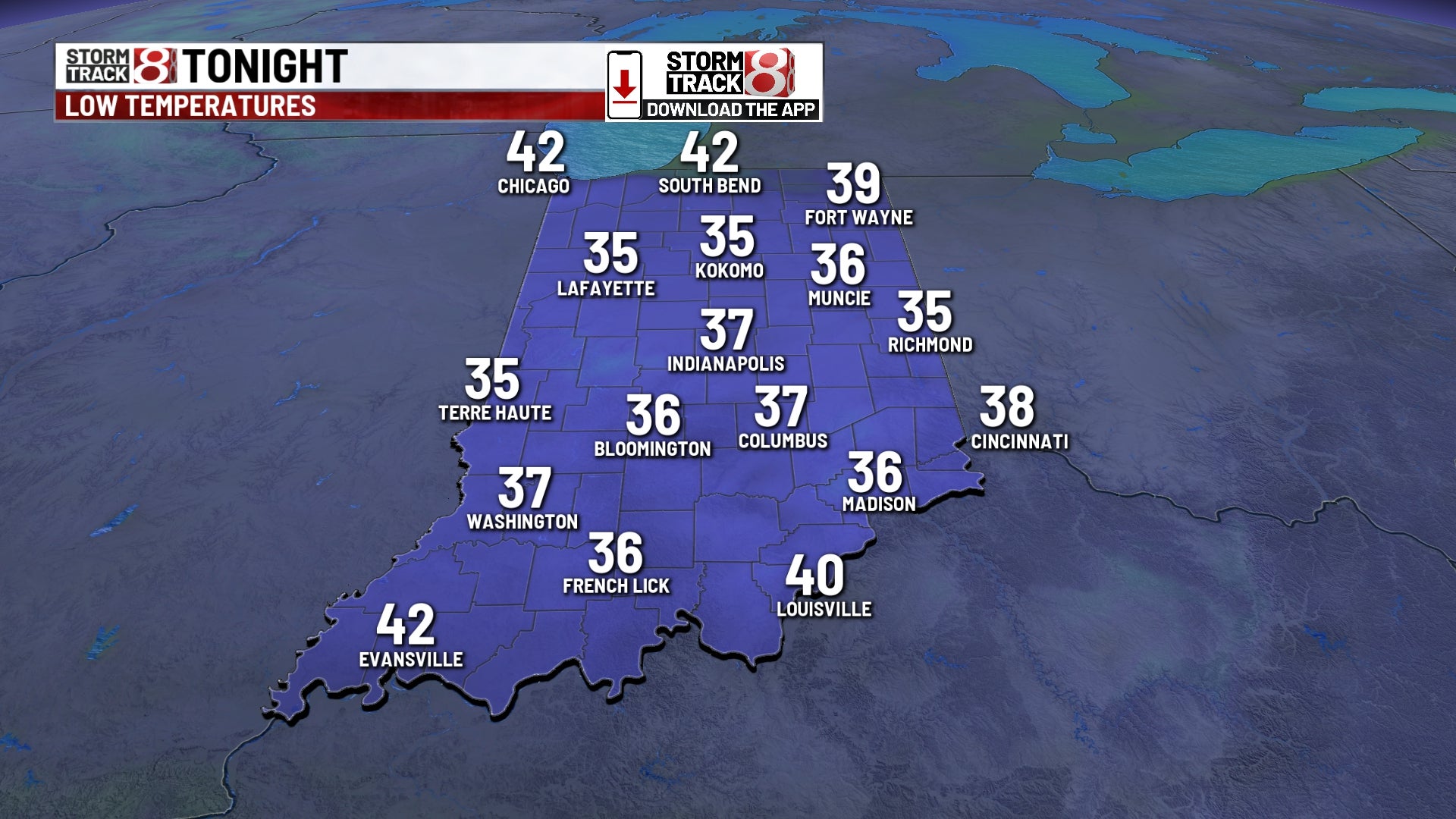 Frost and freeze risk in Indiana late week | Oct. 22, 2025