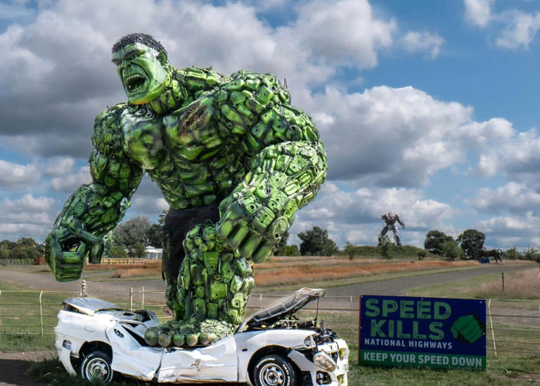 See the Hulk and other incredible art at photography exhibition in Rugby
