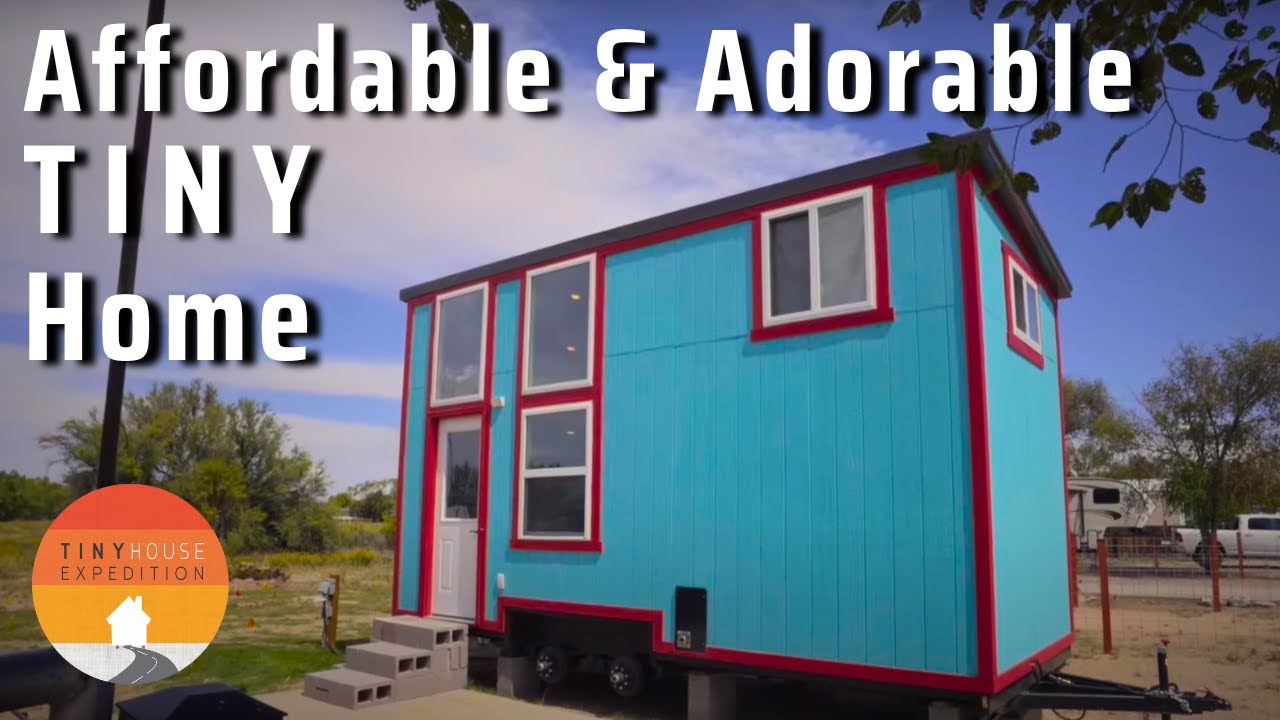 Couple finds simple affordable living freedom in cute tiny house!