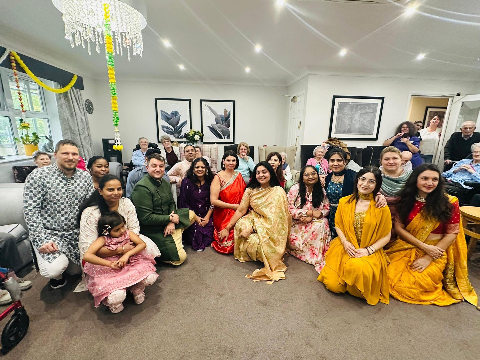 Local care home shines bright of Festival of Lights