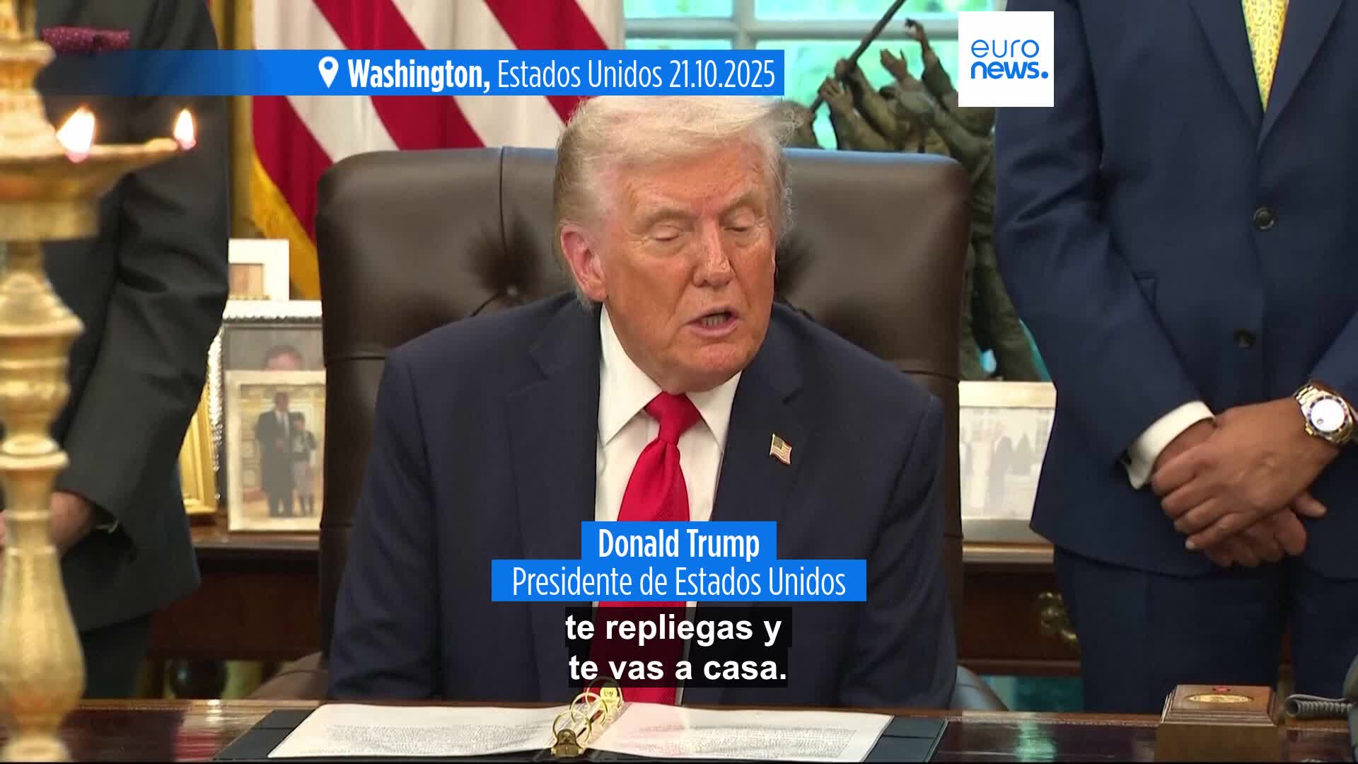"Una pérdida de tiempo": Trump cancela su reunión con Putin en Budapest ...