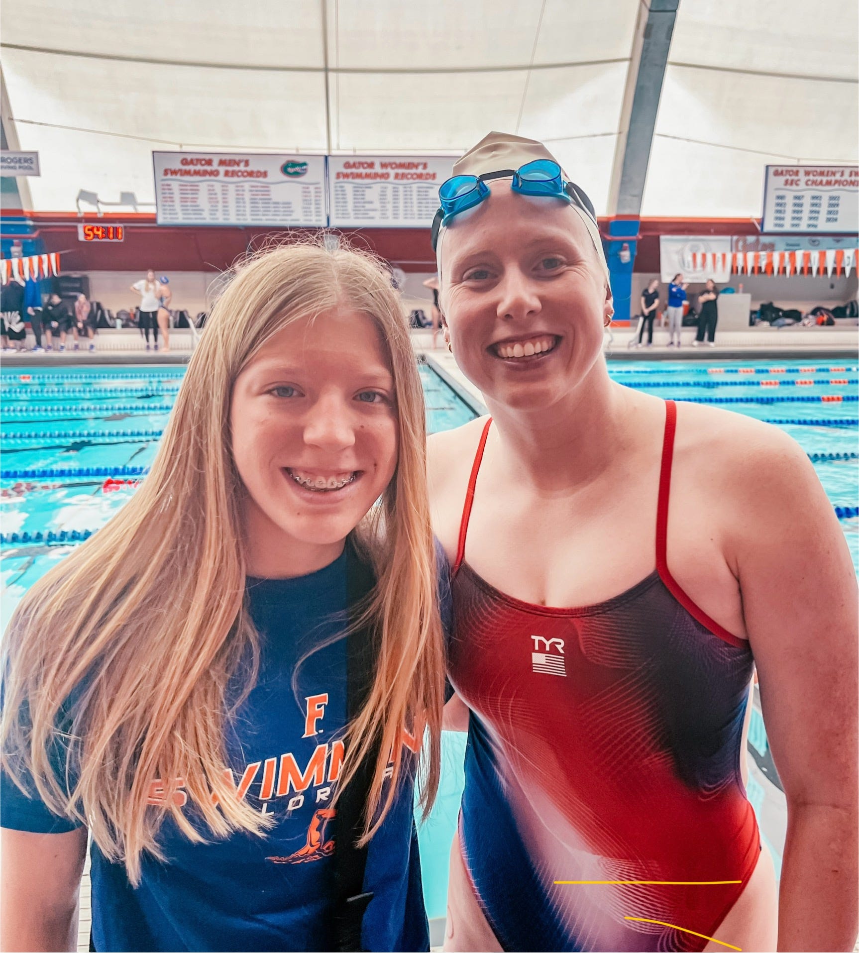 With swimming in her genes, Barron Collier freshman Abi Burke ...