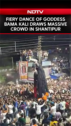 Goddess Bama Kali’s Fiery Dance Attracts A Huge Crowd In West Bengal's ...