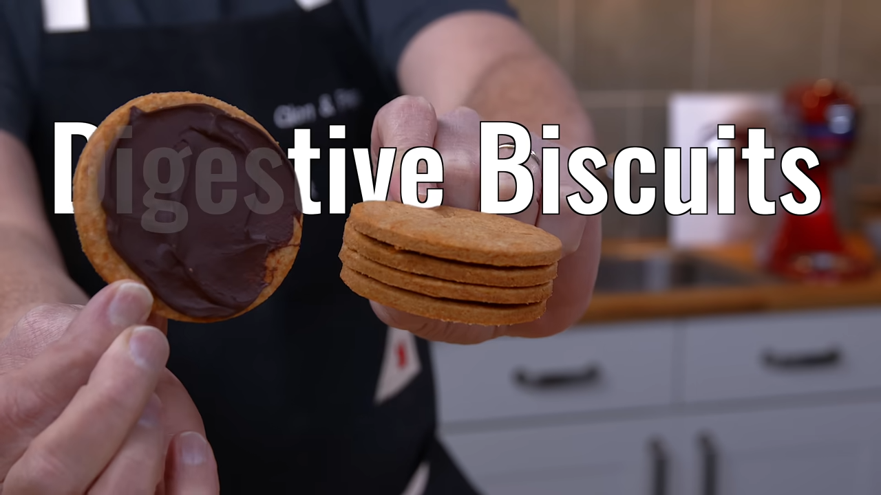 Easy Homemade Digestive Biscuits