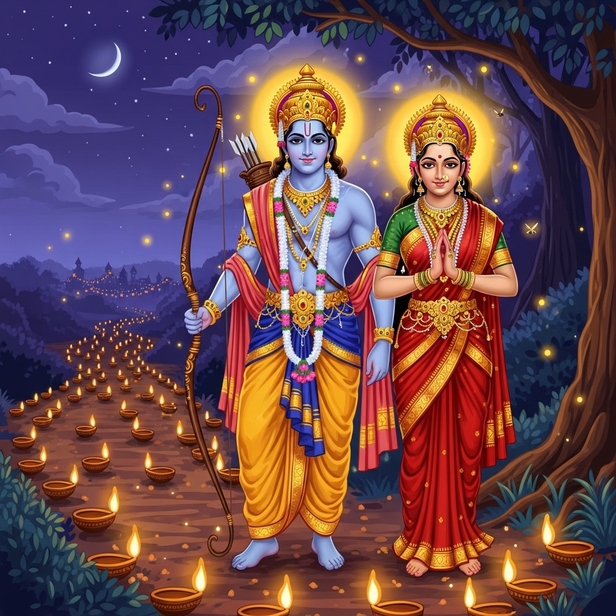 Why Diwali Began with Sita’s Tears and Rama’s Faith