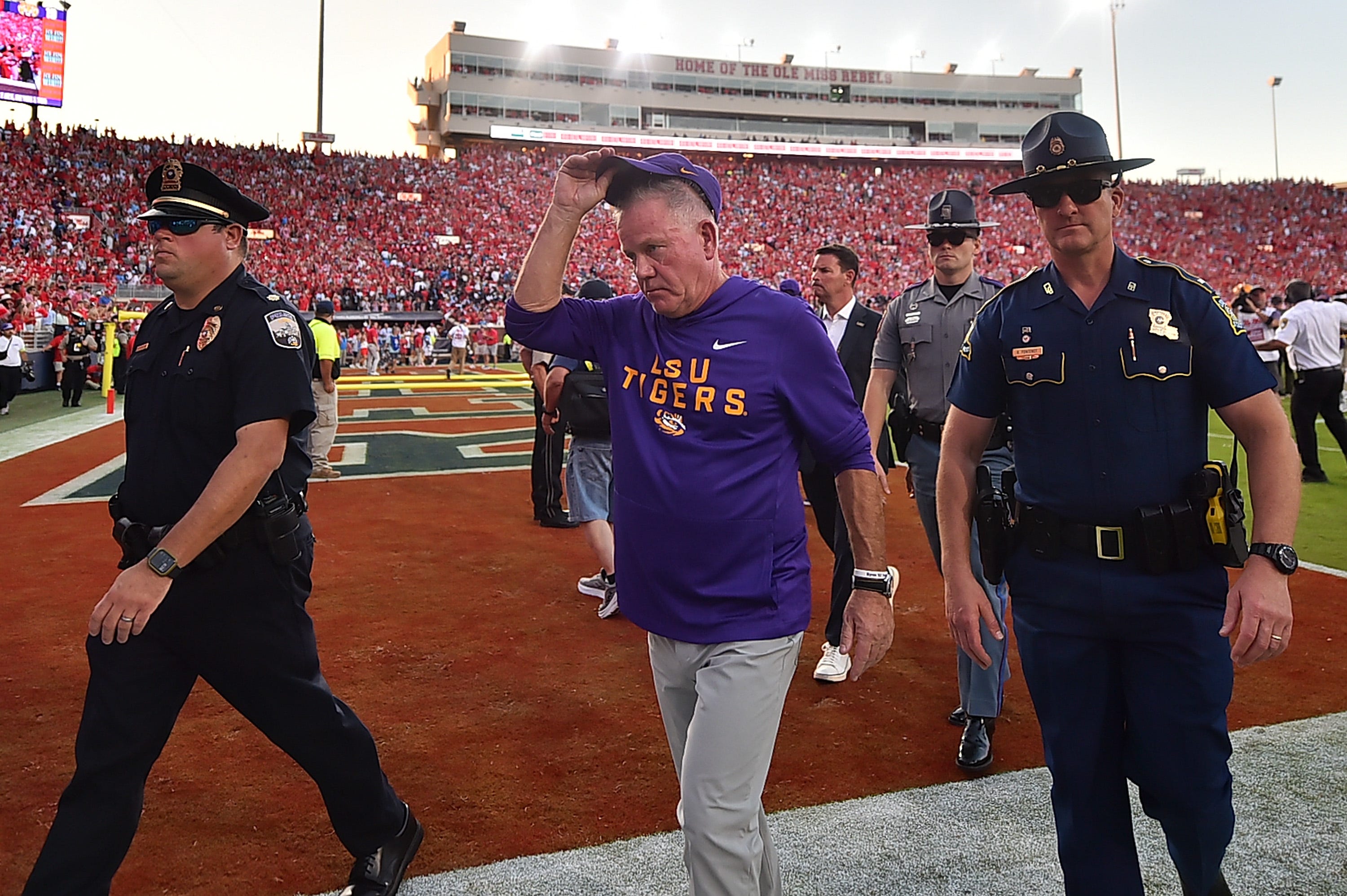 Brian Kelly fired as LSU football coach after four seasons