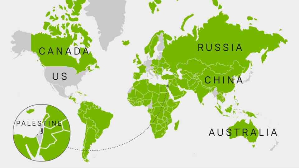 Which Countries Have Recognized Palestine?