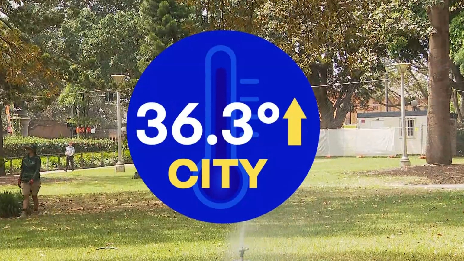 Sydney suburbs break temperature records, strong winds spark fire fears