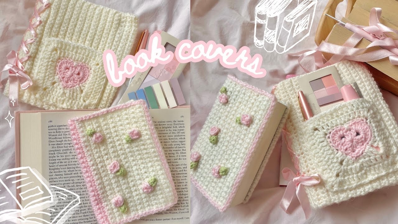 DIY Crochet Book Covers: Step-by-Step Guide for All Sizes