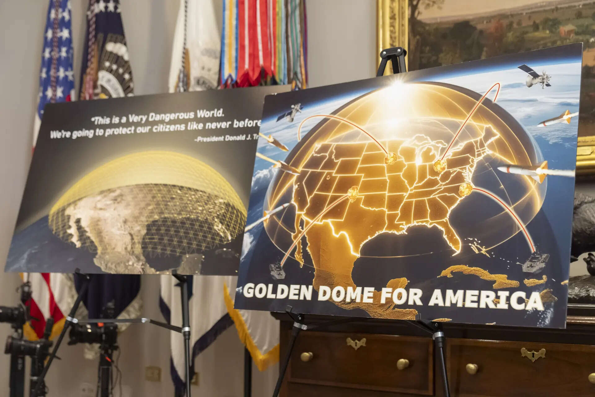 Trump’s Golden Dome takes shape, Lockheed Martin to test space-based ...
