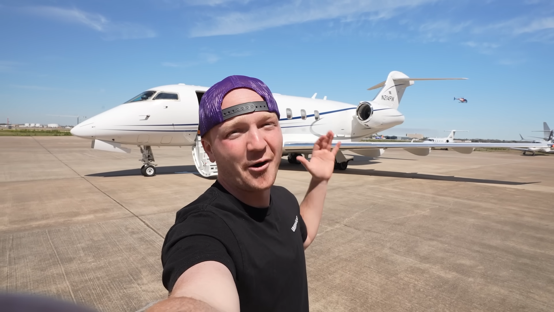 Spending 24 hours inside a luxury private jet