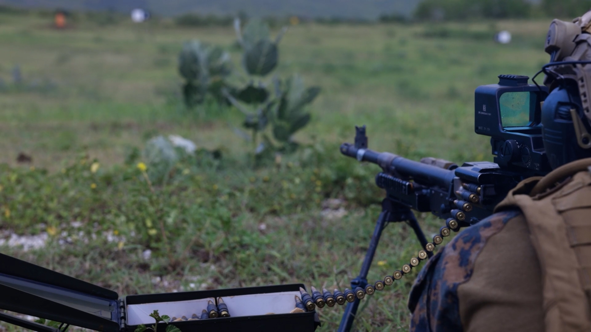 Machine Gun Training in Puerto Rico