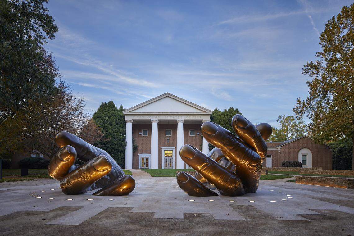Davidson College will unveil sculpture honoring enslaved people who ...