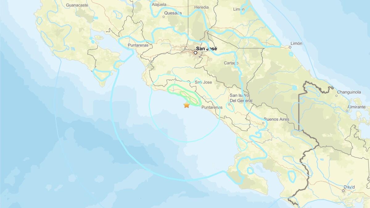 5.9 Magnitude Earthquake Reported