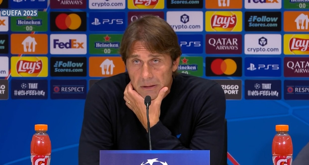Antonio Conte admits Napoli 'mistake' after defeat