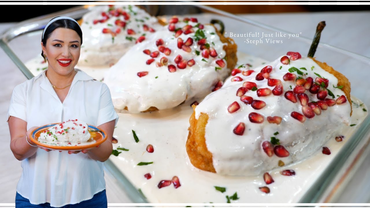 How to Make Perfect Chiles en Nogada with Cream Sauce