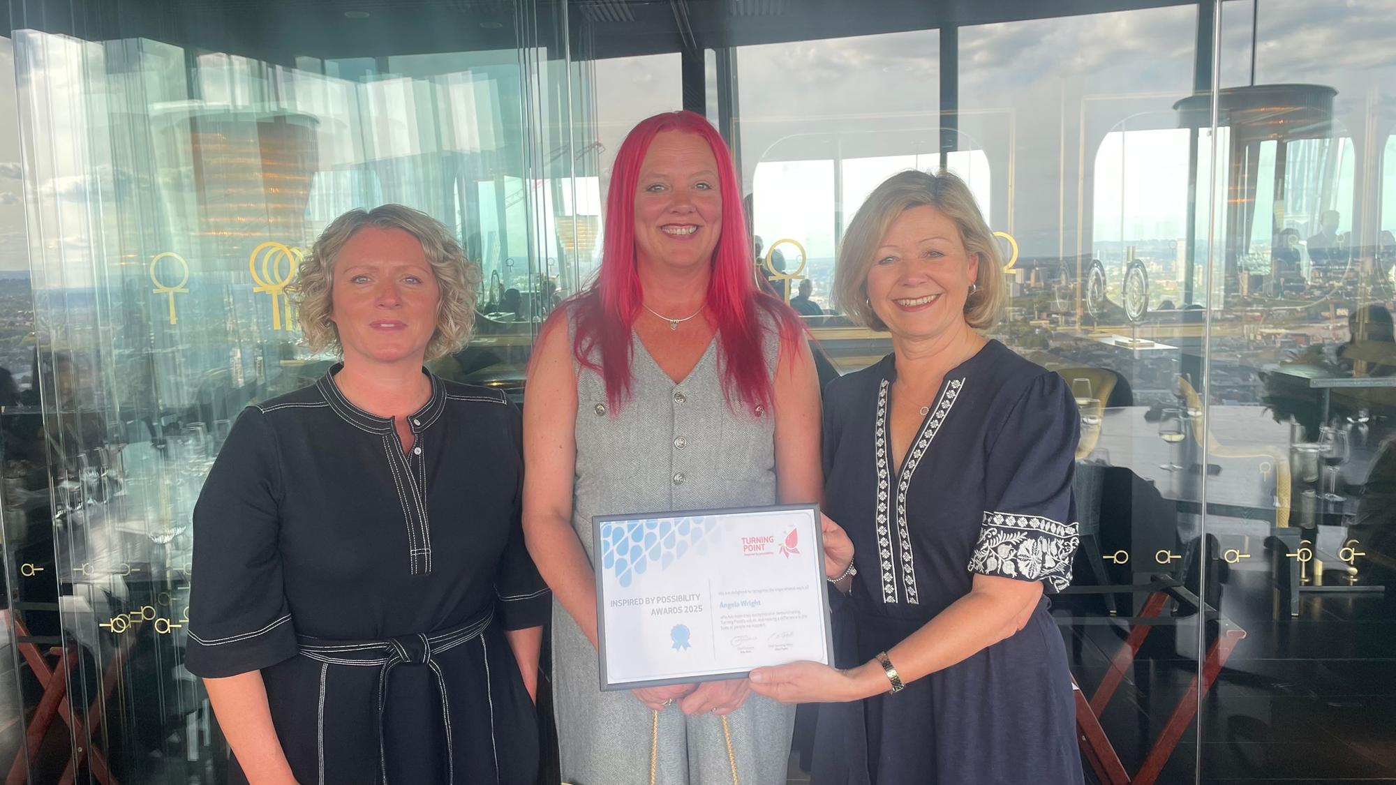 Inspirational learning disability support worker wins national award