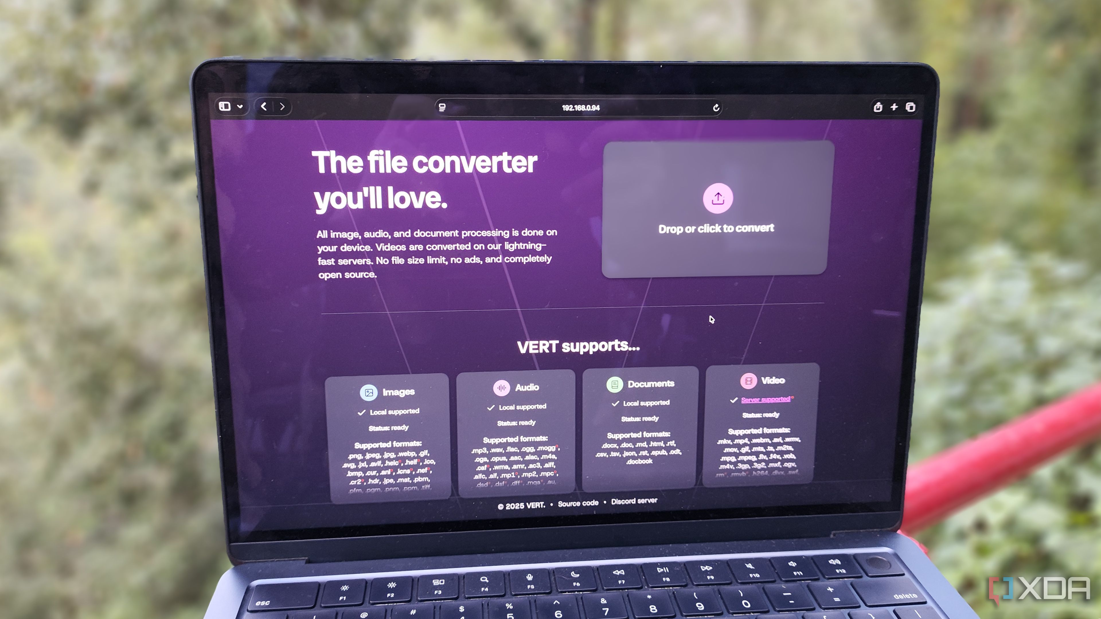 Vert is the best self-hosted file converter out there, and it's not ...