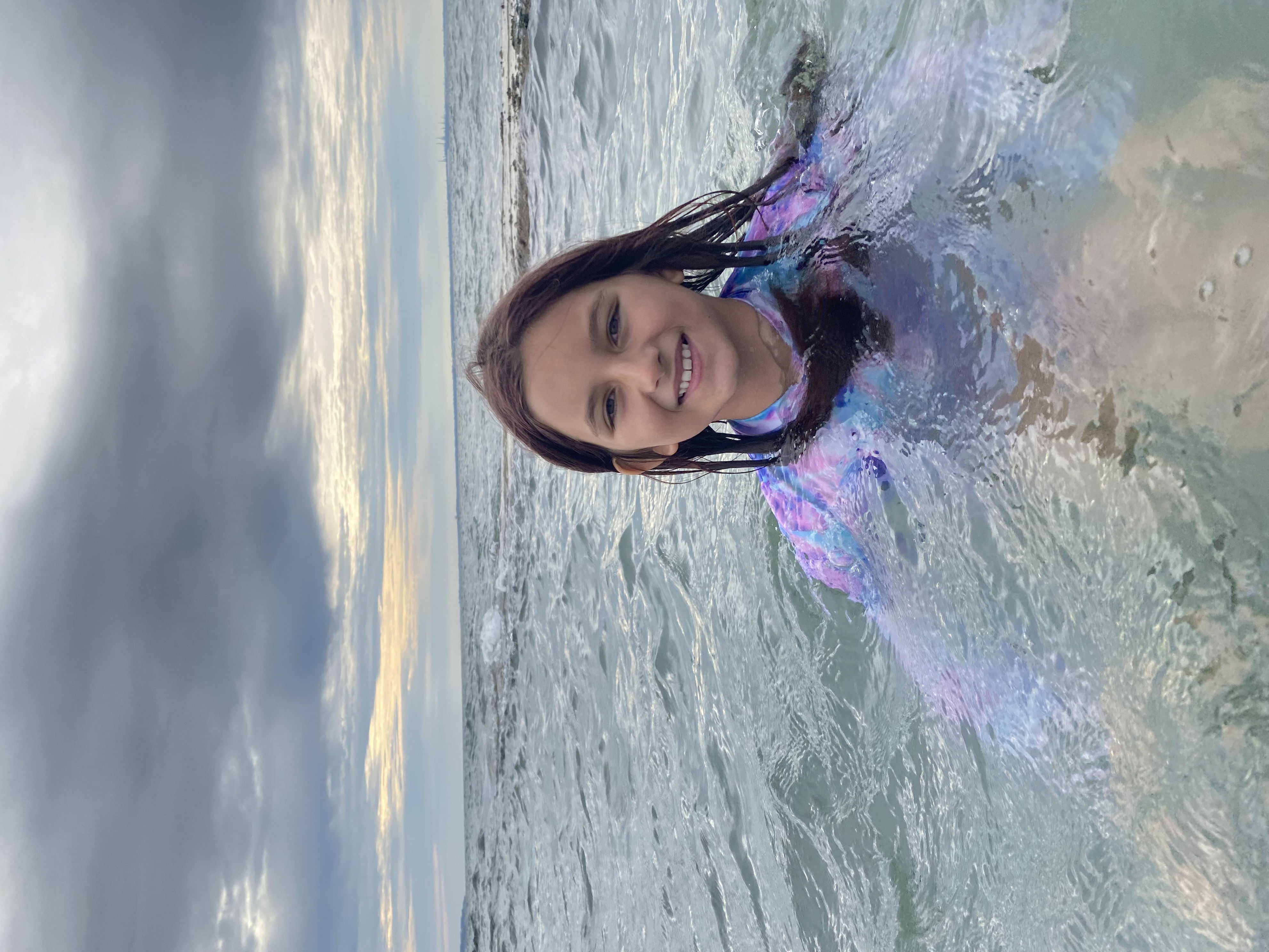 Lee-on-the-Solent girl, 9, takes plunge into sea every day for Surfers ...