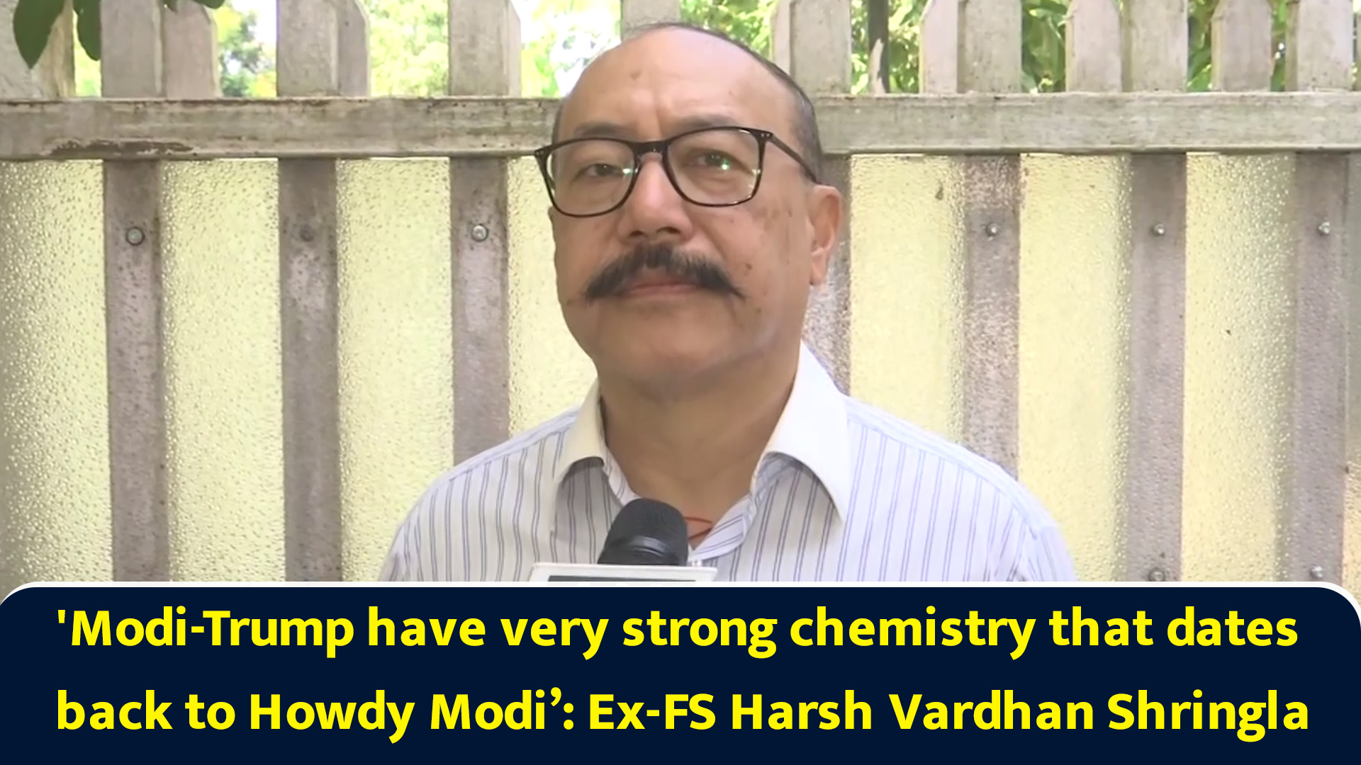 'Modi-Trump have very strong chemistry that dates back to Howdy Modi ...