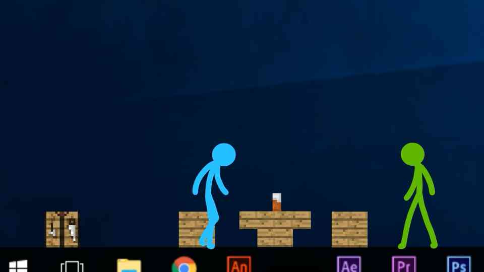 Contest Nether: Stick Figures Build in Lava Land
