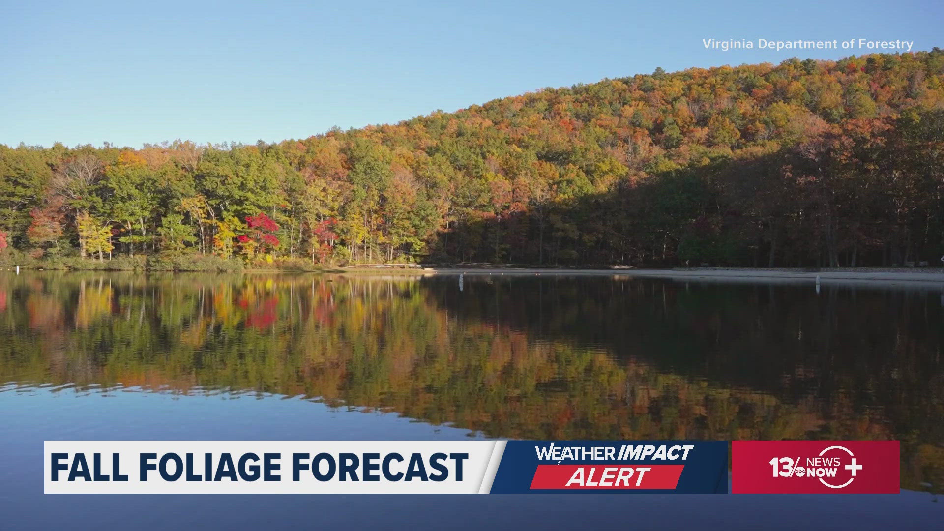Virginia hits peak leaf-peeping season as fall foliage spreads across ...