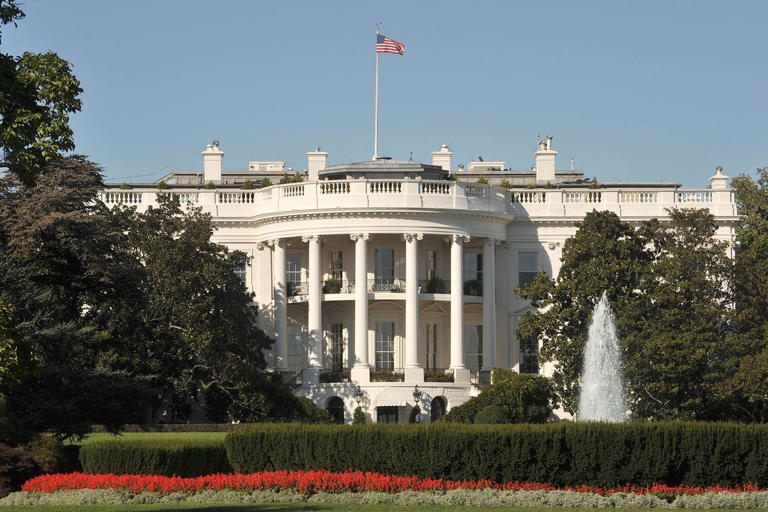 Man Arrested After Crashing Car into Security Gate Outside White House ...