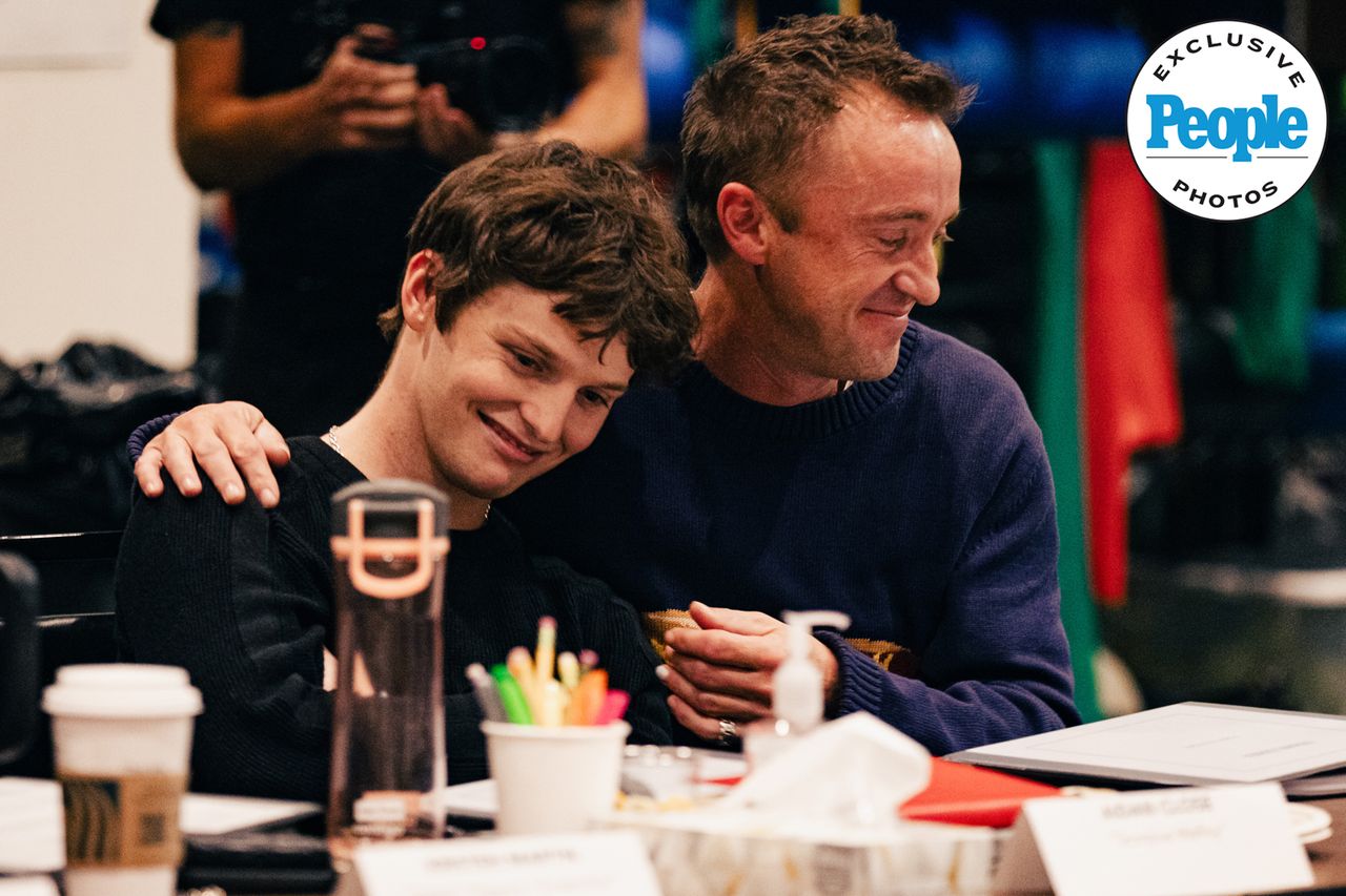 Tom Felton Is Draco Malfoy Again as He Rehearses for Broadway Debut in ...