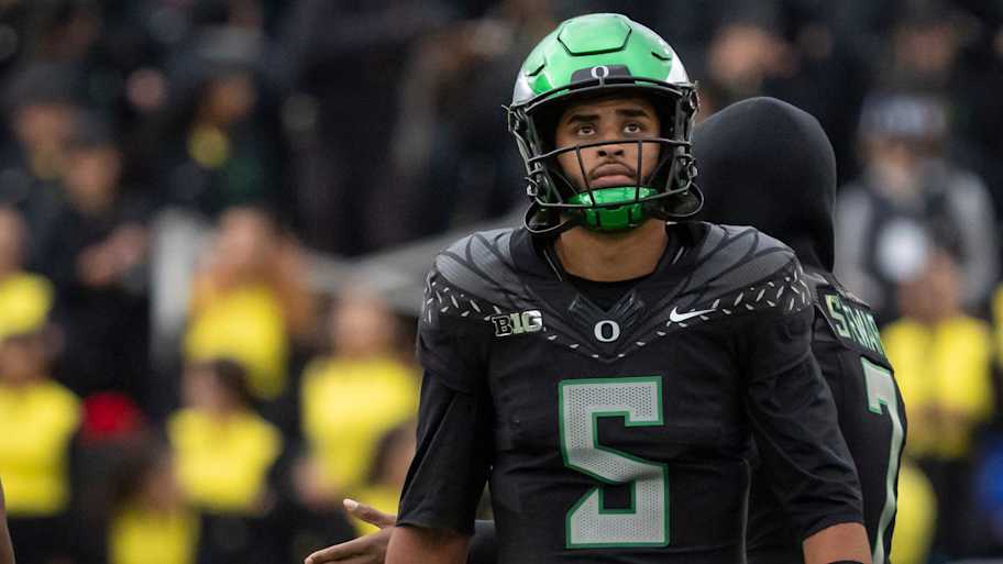 Major NIL announcement featuring Oregon QB Dante Moore after Week 8 win