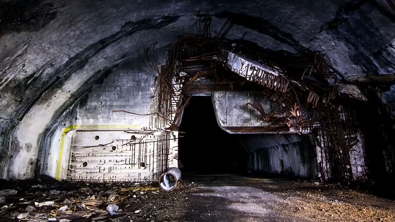 The Secret Cold War Airbase Hidden Inside a Mountain