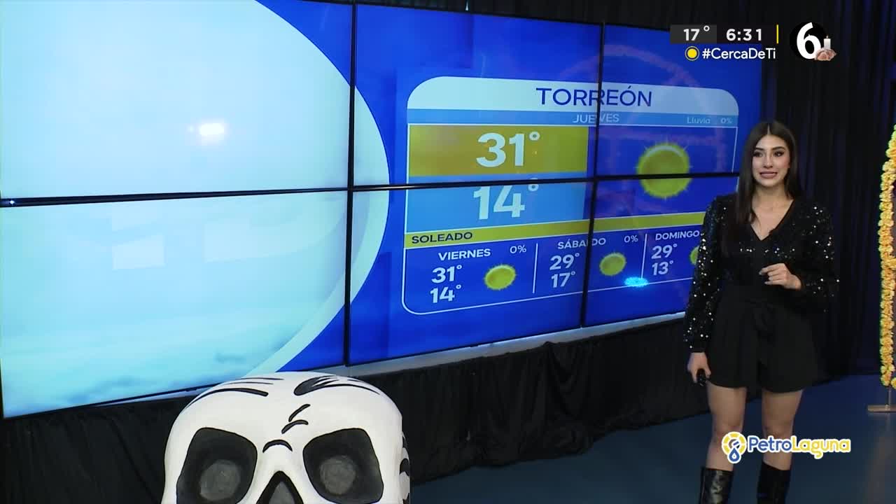 Pronóstico del tiempo para Laguna, con Fanny Ramírez - 22 de octubre de ...