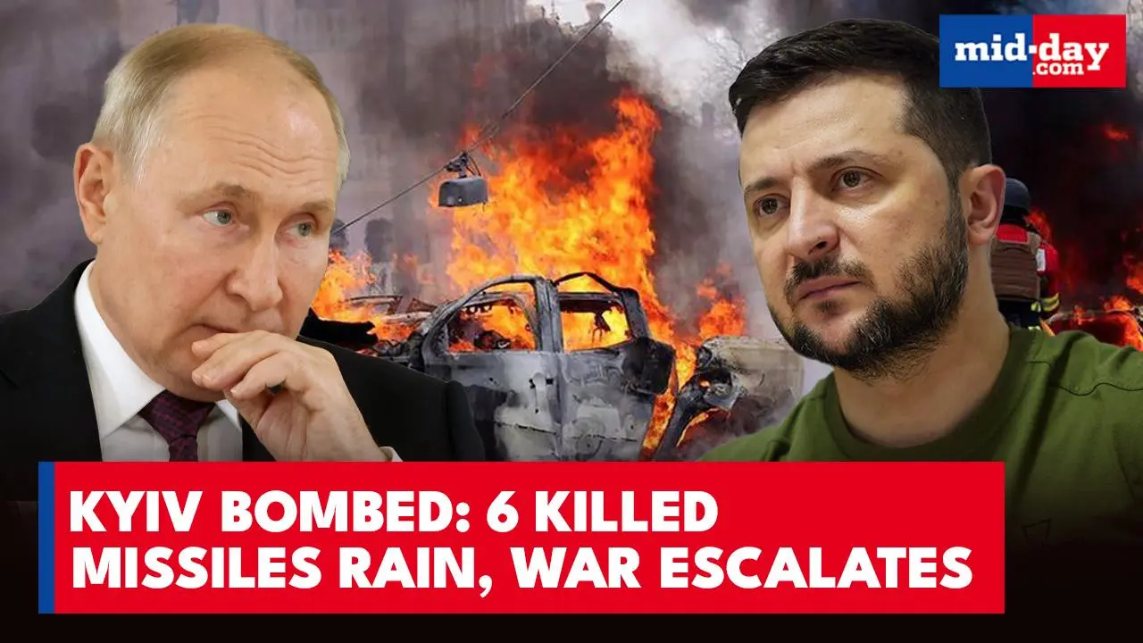 Missiles rain over Ukraine: Kyiv erupts in flames as Russia rejects U.S ...