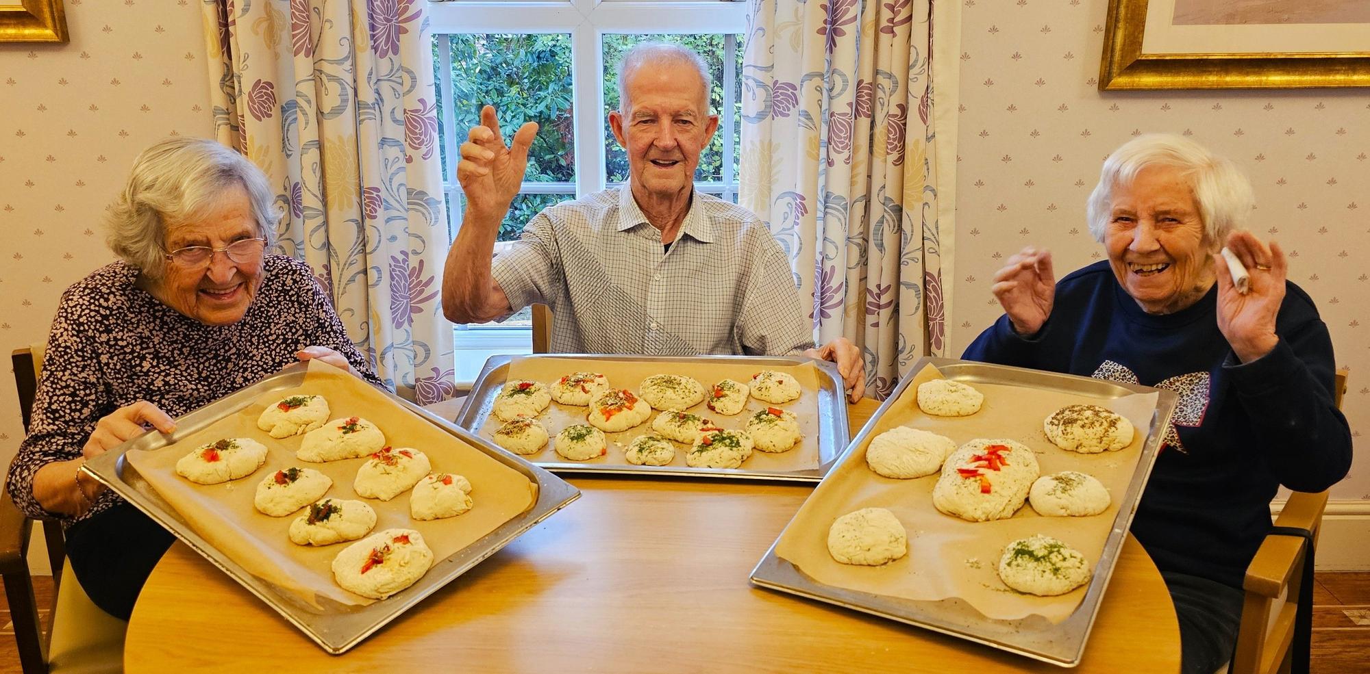 Freshly baked fun at Elm Bank!