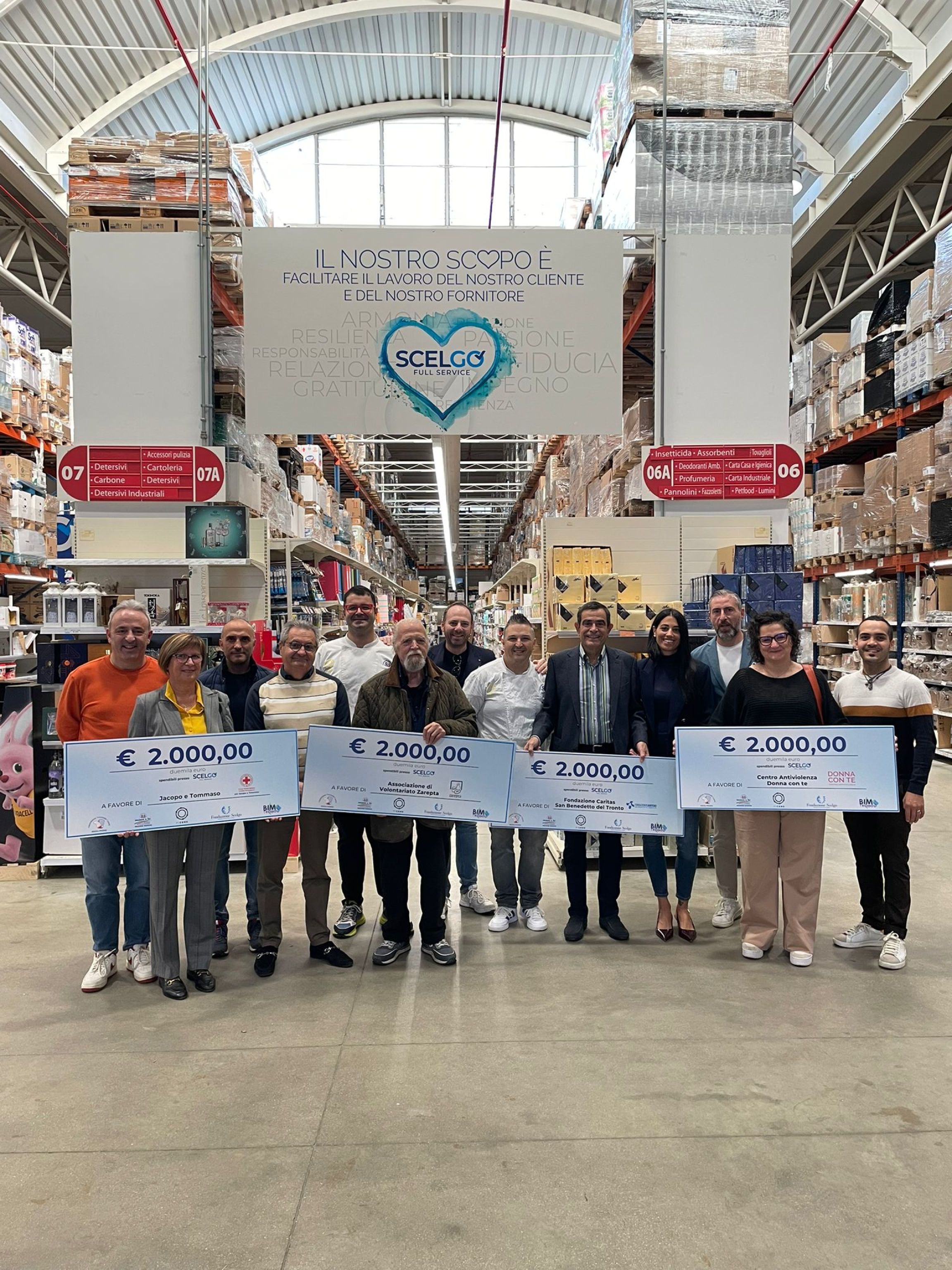 A tavola insieme per il territorio, PiCene raccoglie 8mila euro