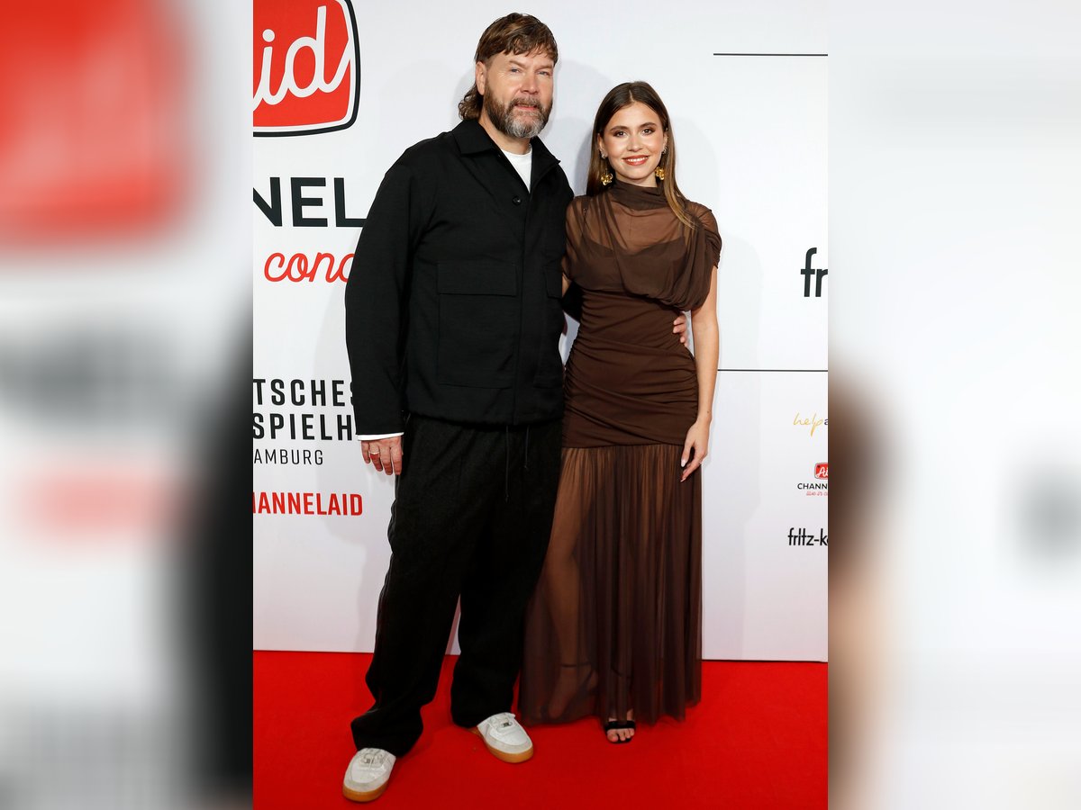 Rea Garvey feiert Red-Carpet-Debüt mit Tochter Aamor