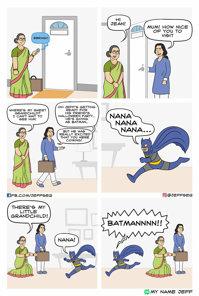 Artist Created Funny Comics Inspired By His Own Childhood Experiences ...