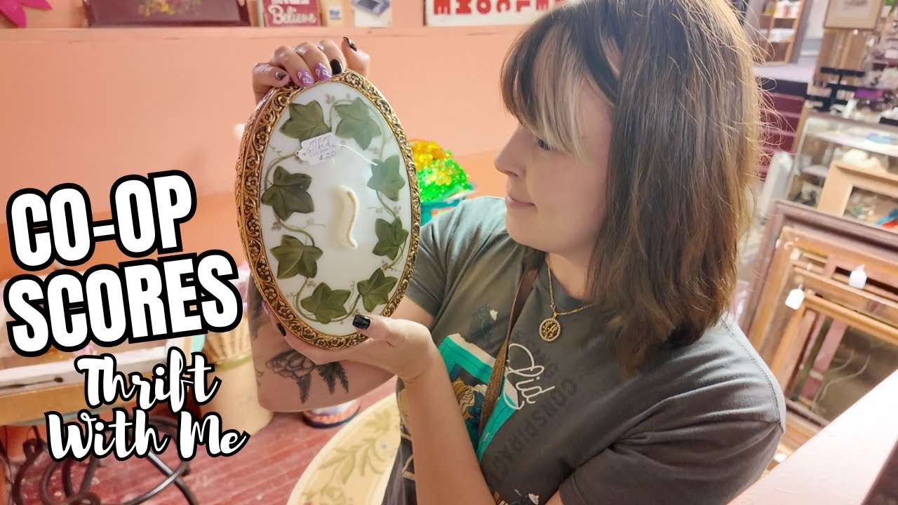 Scores at the Co-Op thrift shop haul adventure