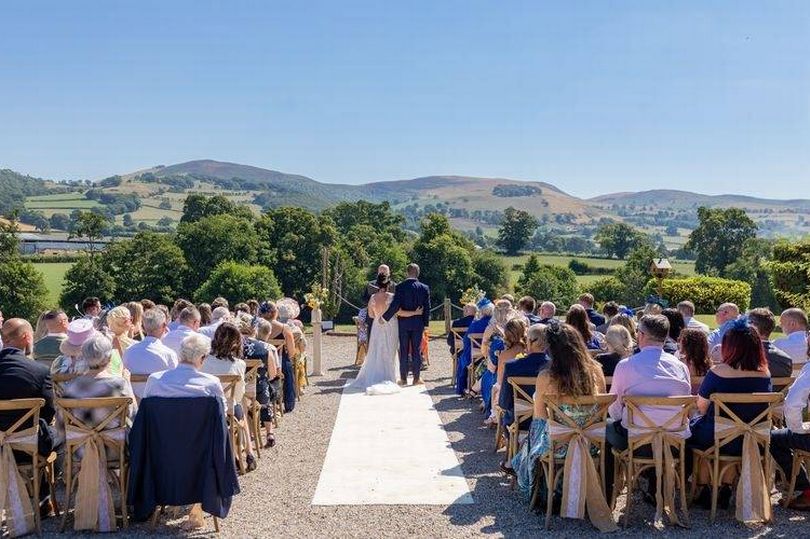 The stunning Welsh wedding venue that used to be a farm in heart of ...
